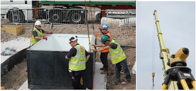 AJB Setting out site engineering - Boot wash