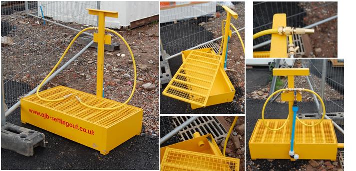 AJB Setting out site engineering - Boot wash